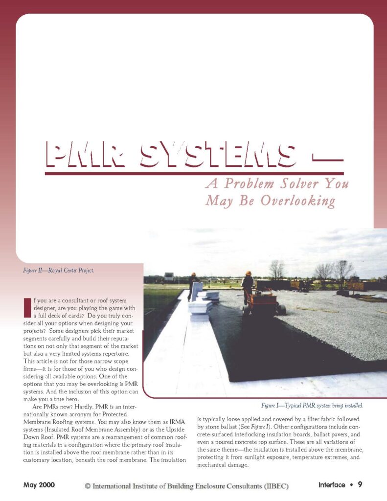 2000 05 Teitsma Cover Page | IIBEC