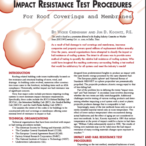 Technical Article | IIBEC