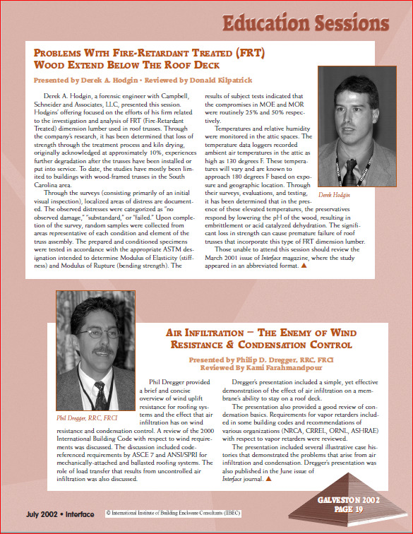 2002 07 Education | IIBEC