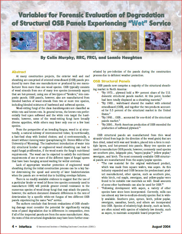 2004 08 Variables | IIBEC