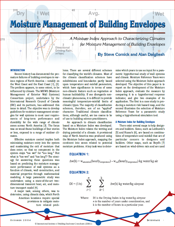 2004 10 Moisture Mgmt | IIBEC