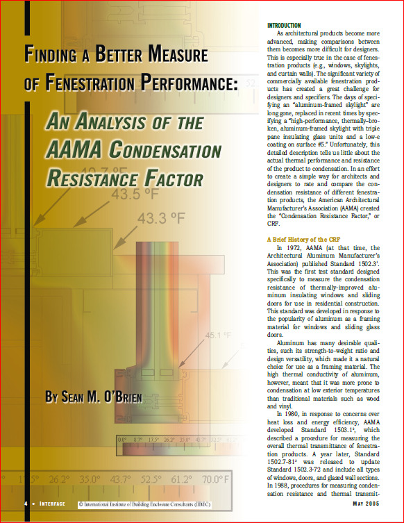 2005 05 AAMA | IIBEC