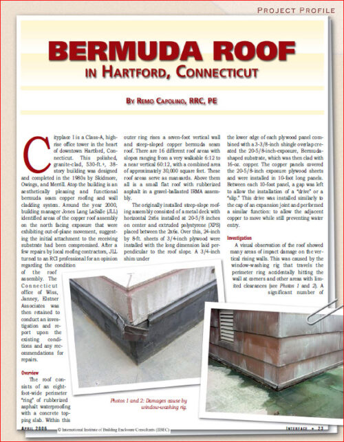 2006 04 Bermuda Roof | IIBEC