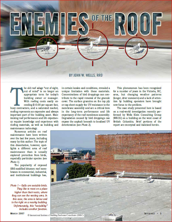 2007 03 Enemies Of The Roof | IIBEC