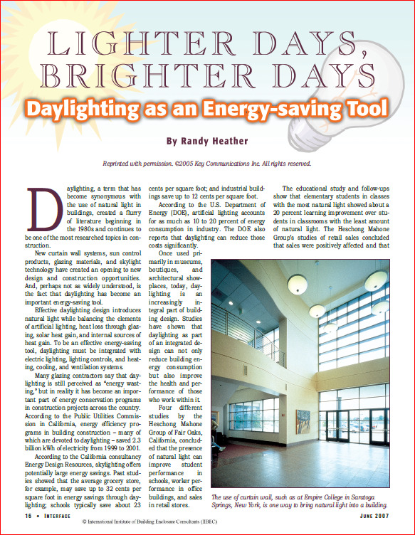 2007 06 Lighter Days | IIBEC