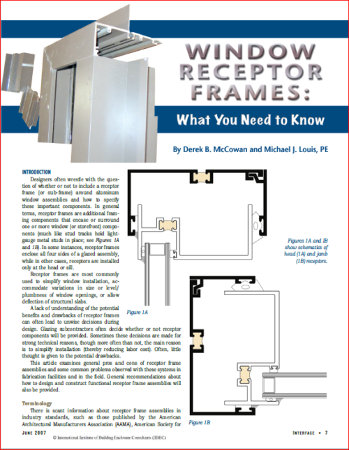 2007 06 Window Receptors | IIBEC