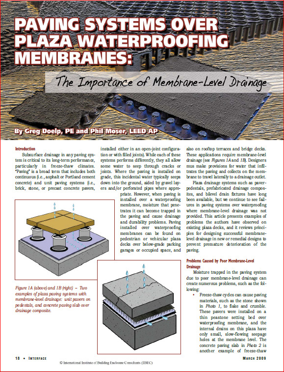 2009 03 Paving Systems | IIBEC