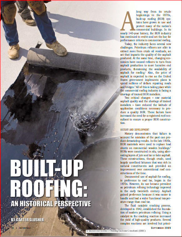 2009 09 Built Up | IIBEC