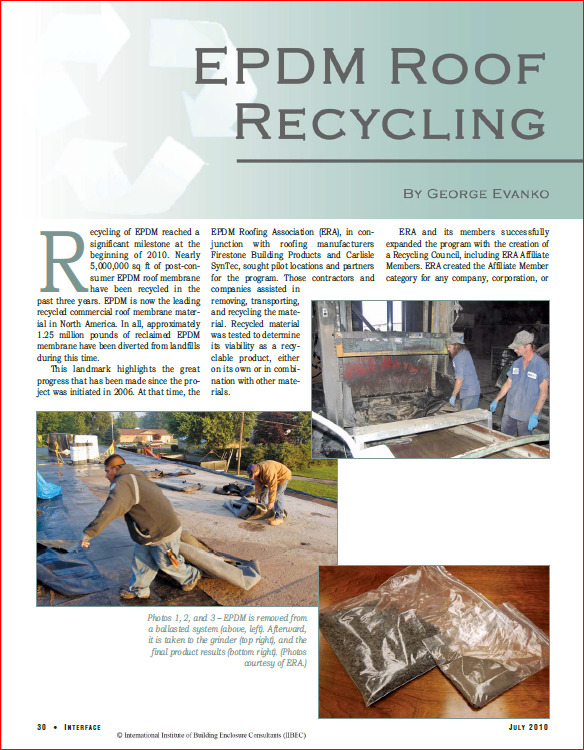 2010 07 EPDM | IIBEC