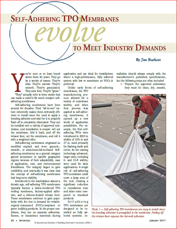 2011.01 Evolve | IIBEC