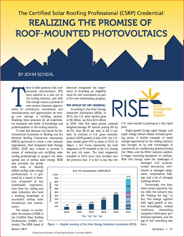 2011.08 Realizing The Promise | IIBEC