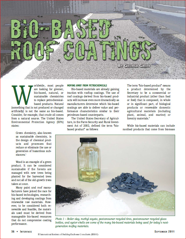 2011.09 Bio Based | IIBEC