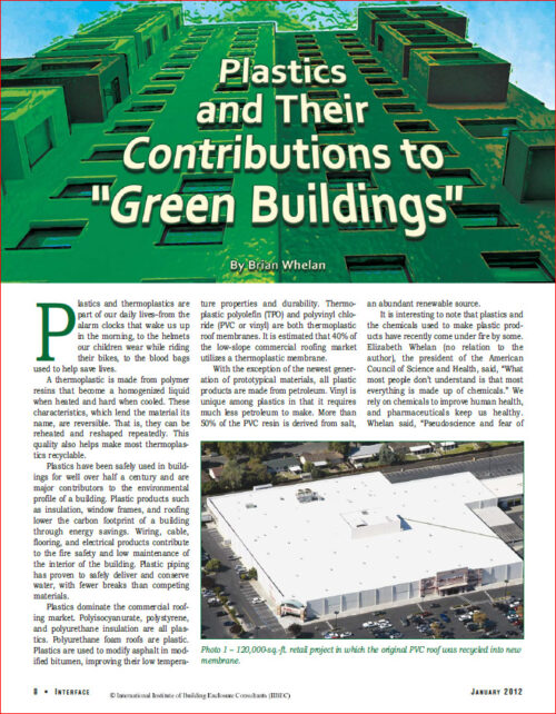 2012.01 Green Buildings | IIBEC