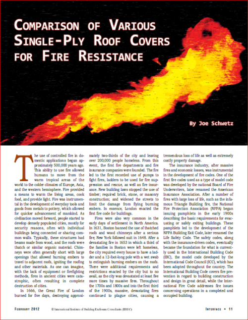 2012.02 Comparison | IIBEC