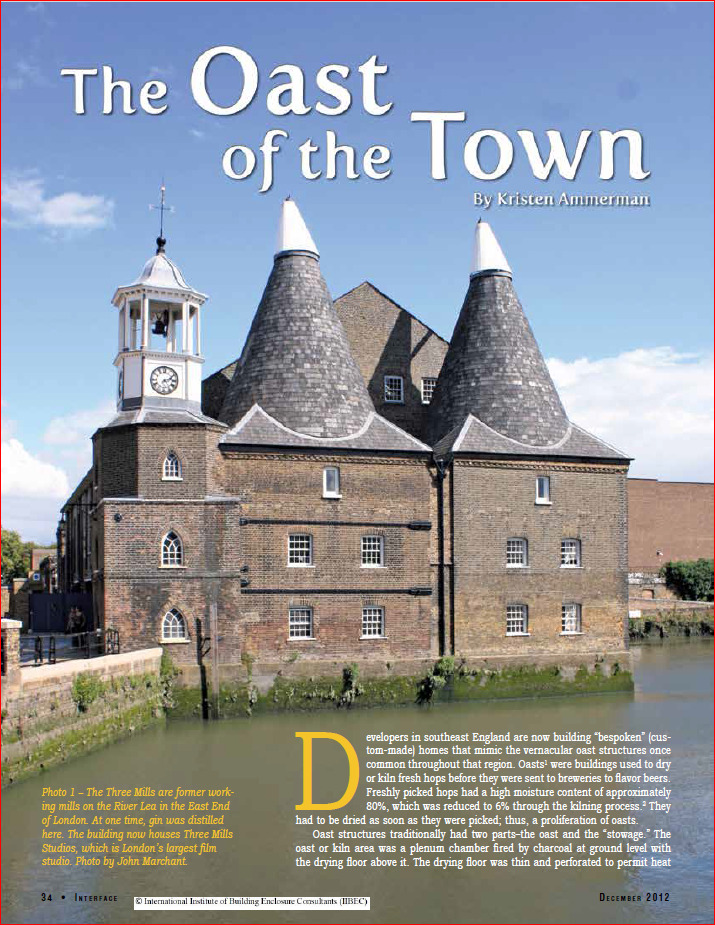 2012.11 The Oast Of The Town | IIBEC