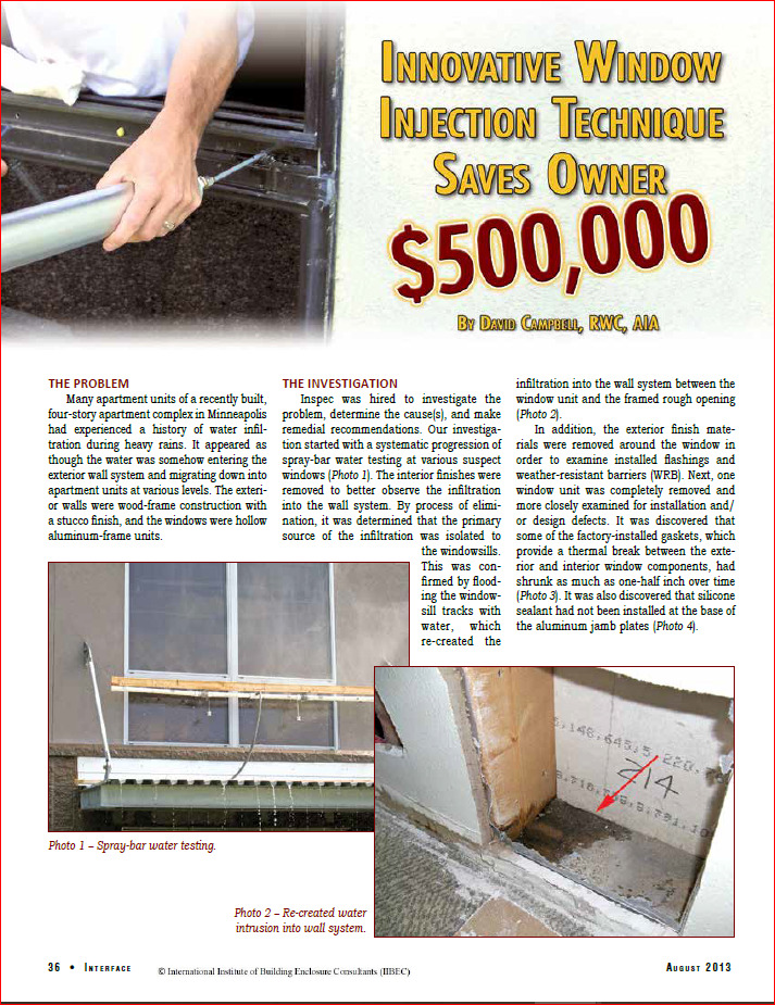 2013 08 Innovative Window Injection | IIBEC