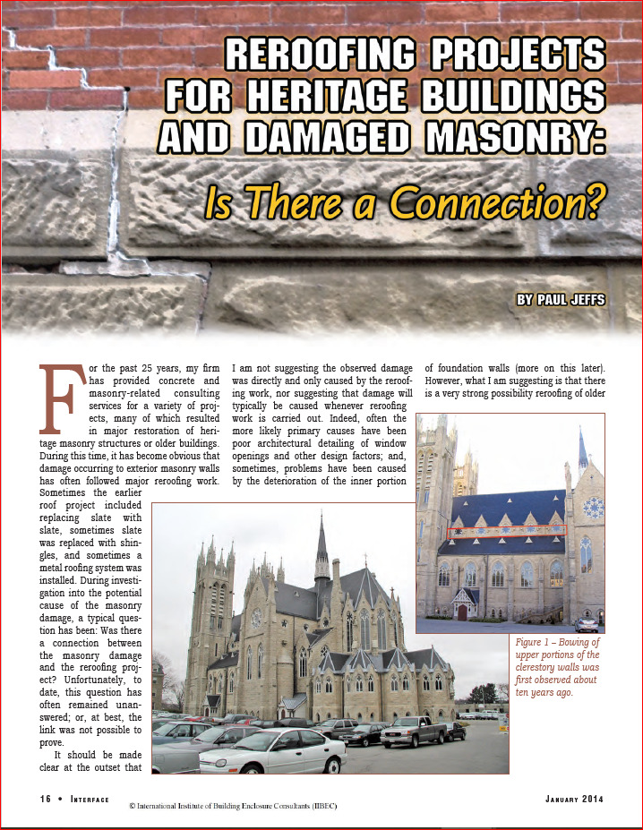 2014 01 Reroofing Projects | IIBEC