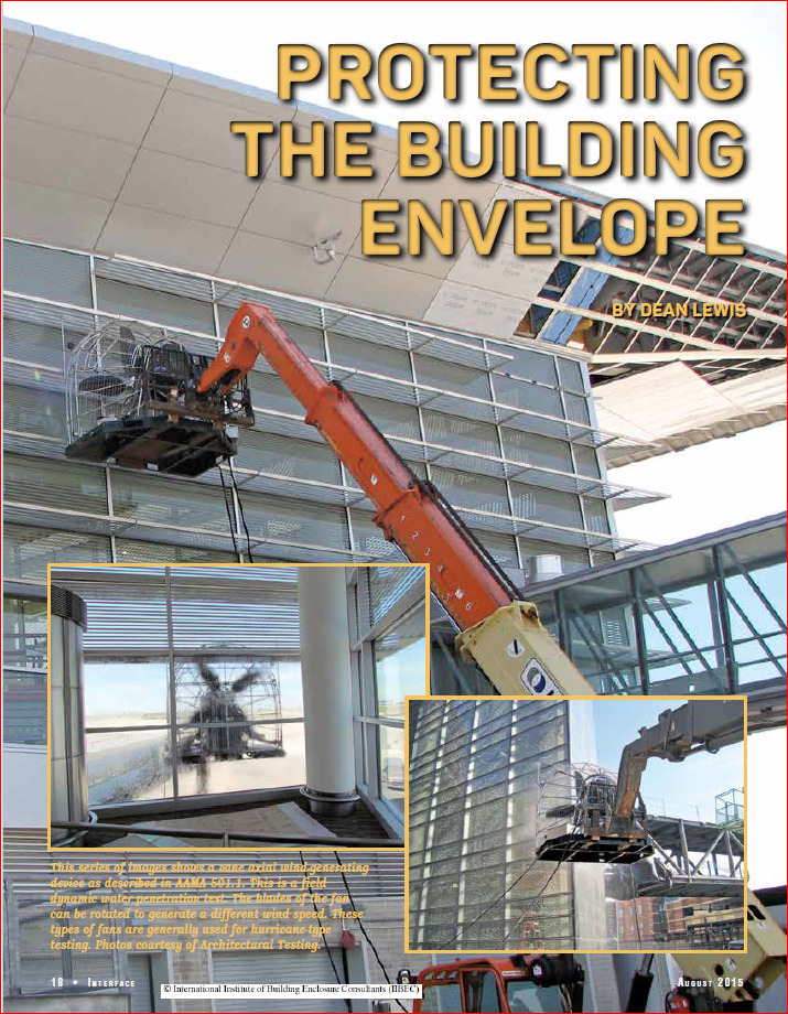 2015.08 Protecting The Building Envelope | IIBEC