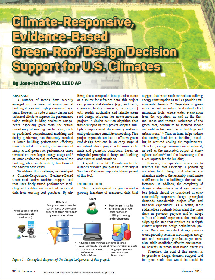 2017 01 Climate Responsive | IIBEC