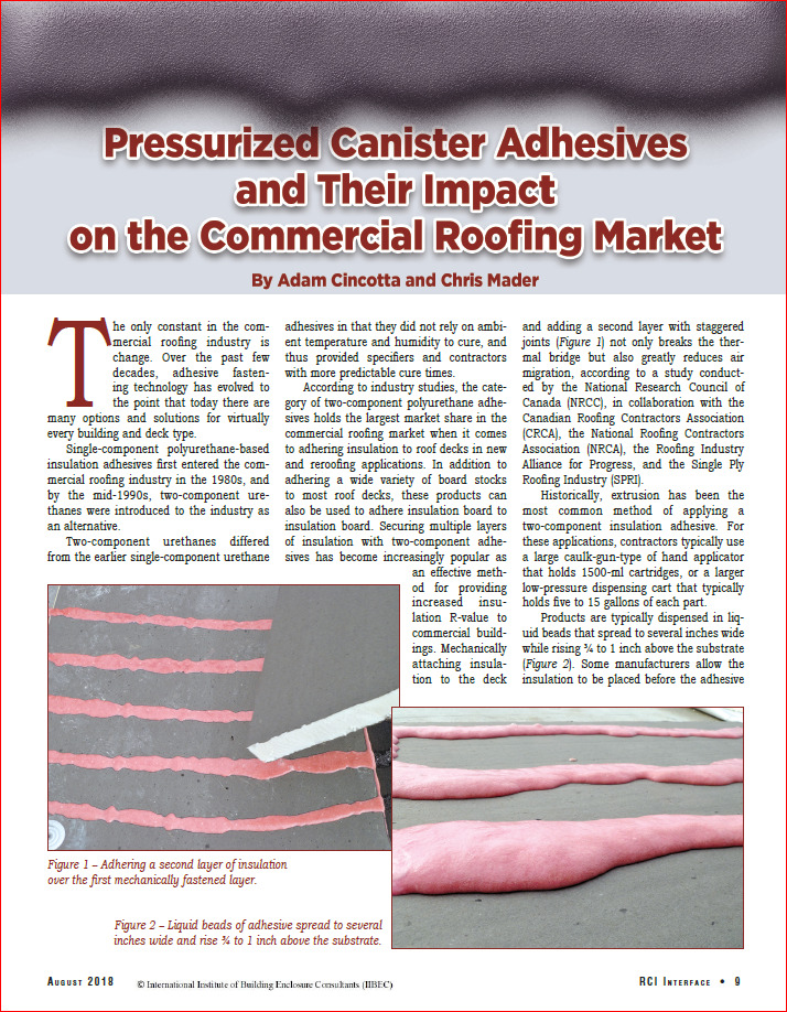 2018 08 Pressurized Canister | IIBEC