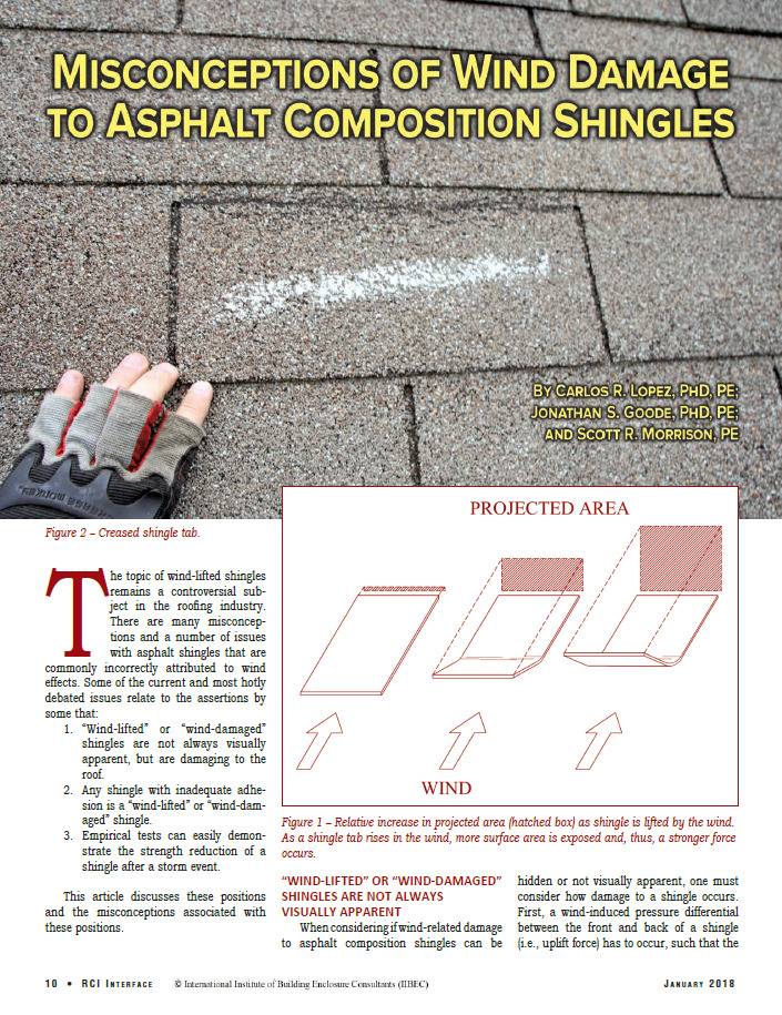 2018.01 Misconceptions Of Wind Damage | IIBEC