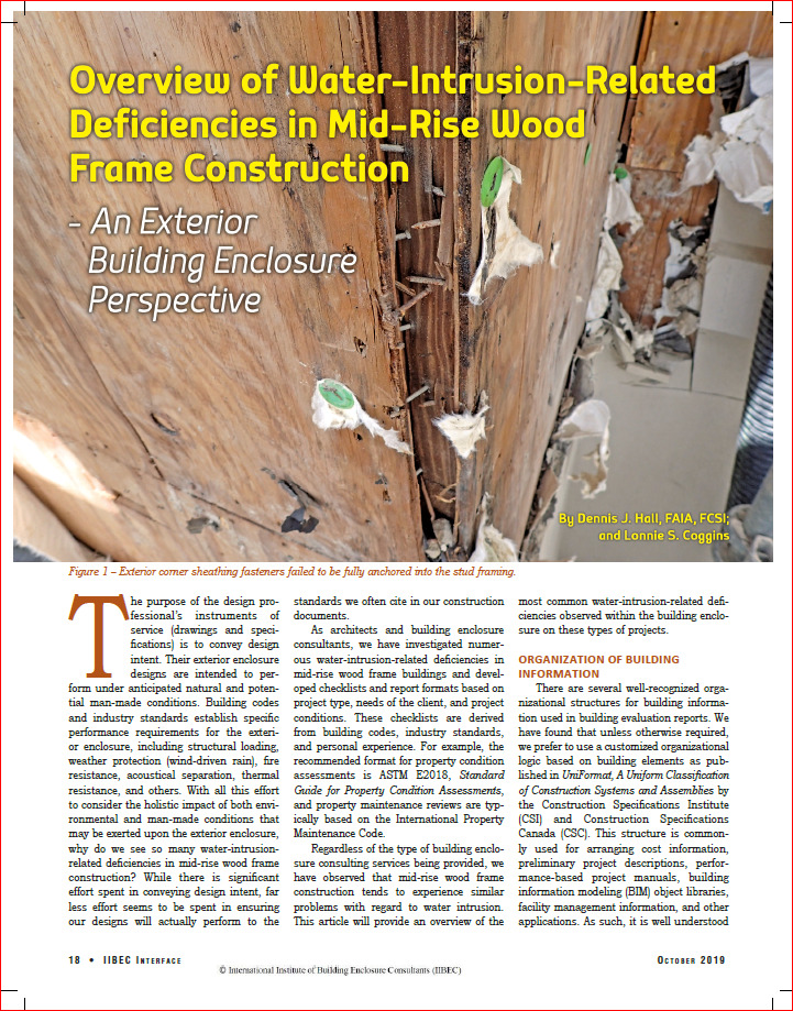 2019 10 Overview | IIBEC