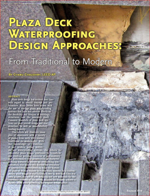 2019 12 Plaza Deck | IIBEC