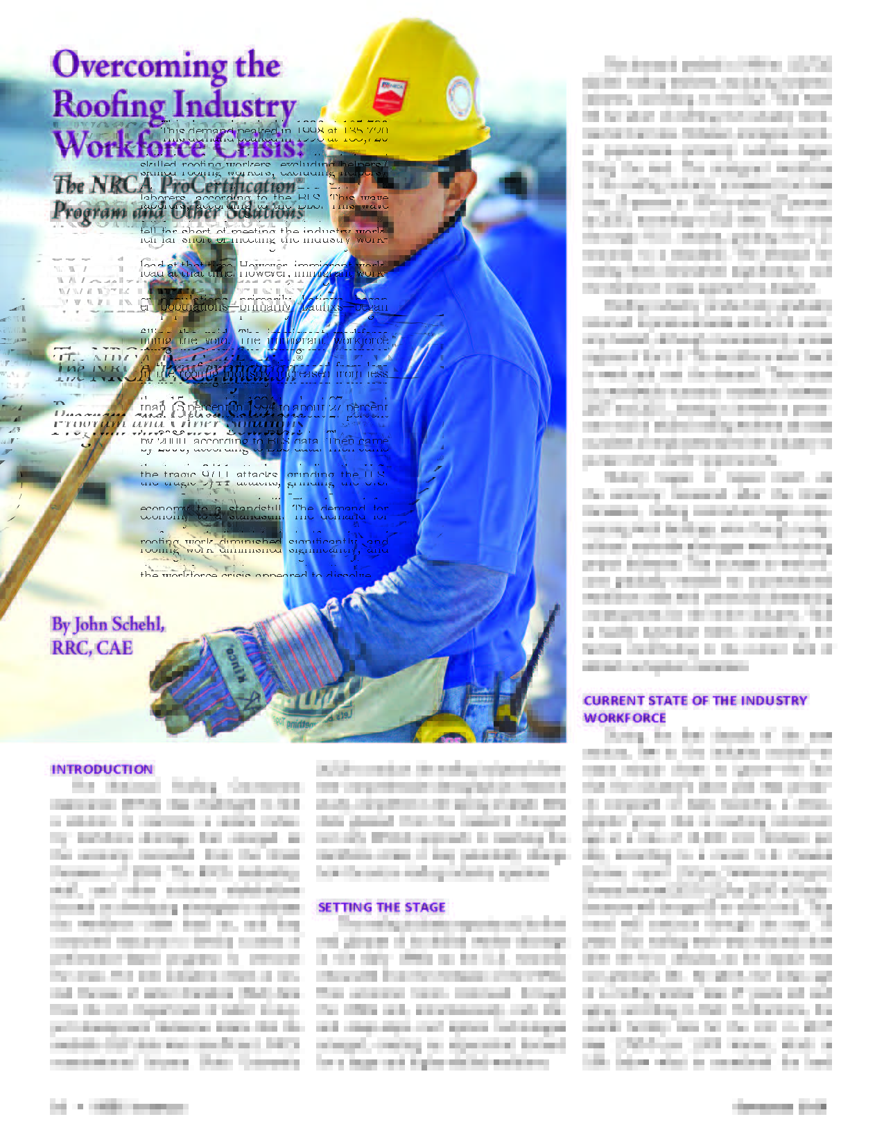 2020 09 Schehl Cover | IIBEC