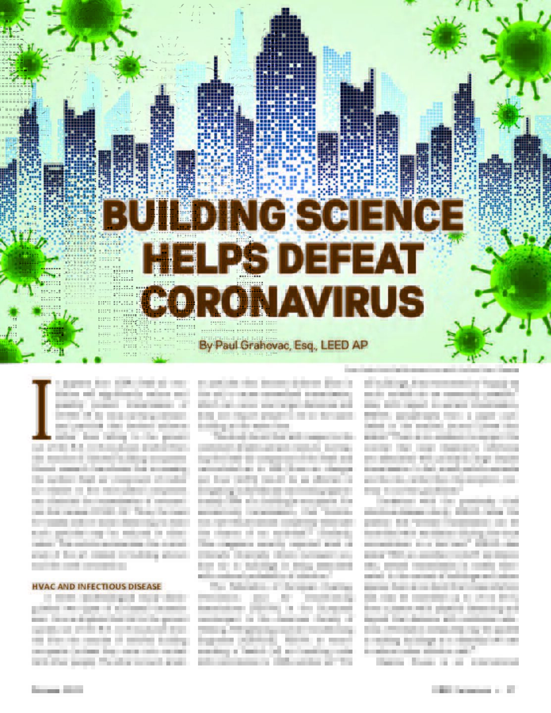 2020 10 Grahovac Cover | IIBEC