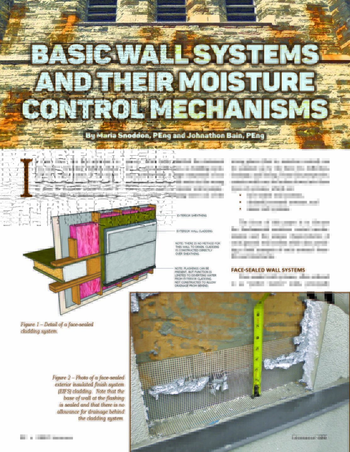2020 11 Snoddon Bain Cover | IIBEC