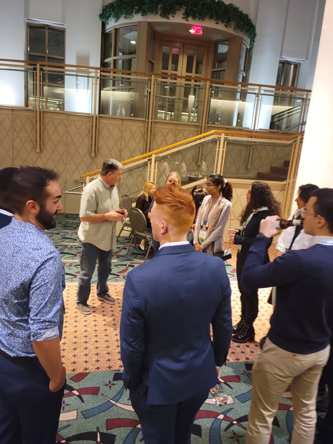 2022 BES Open Reception Bob W Students 2 | IIBEC