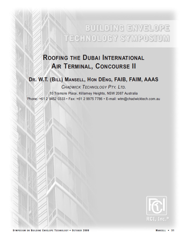 2009 Mansell | IIBEC