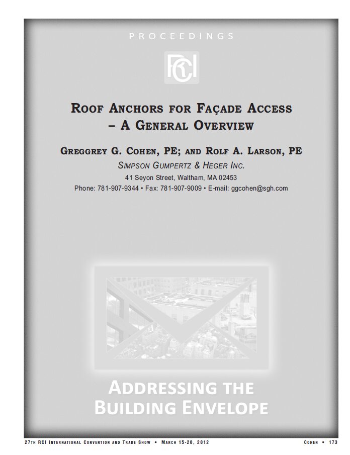 2012 Cohen, Larson | IIBEC