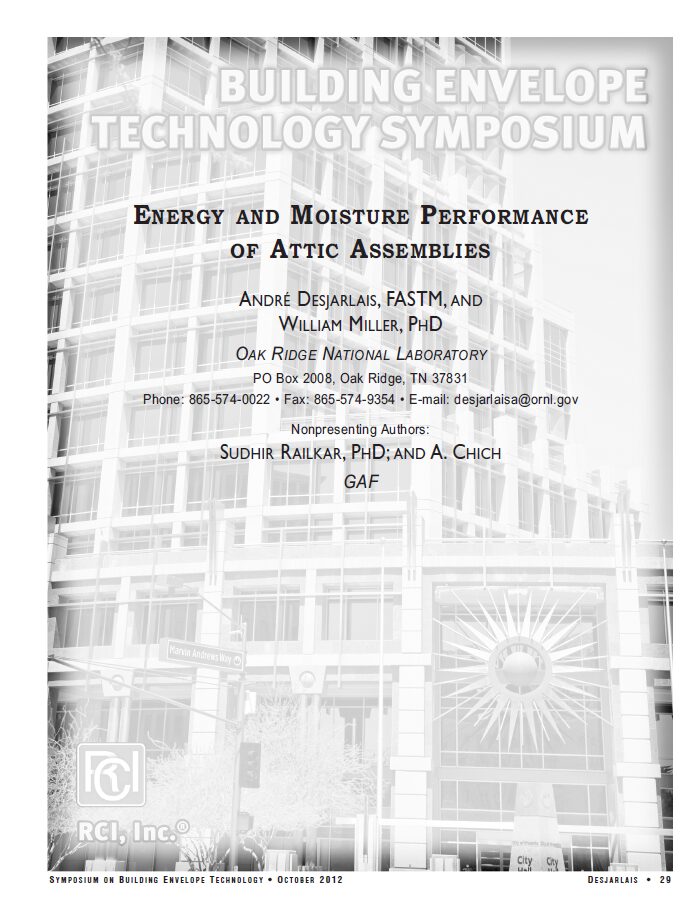 2012 Desjarlais, Miller | IIBEC