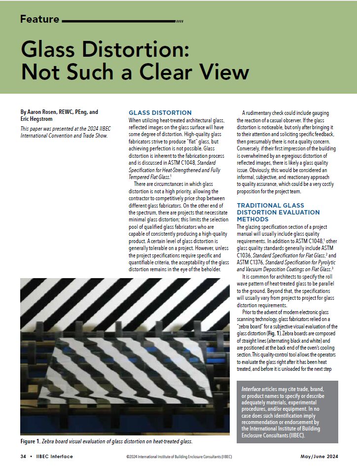 Glass Distortion | IIBEC