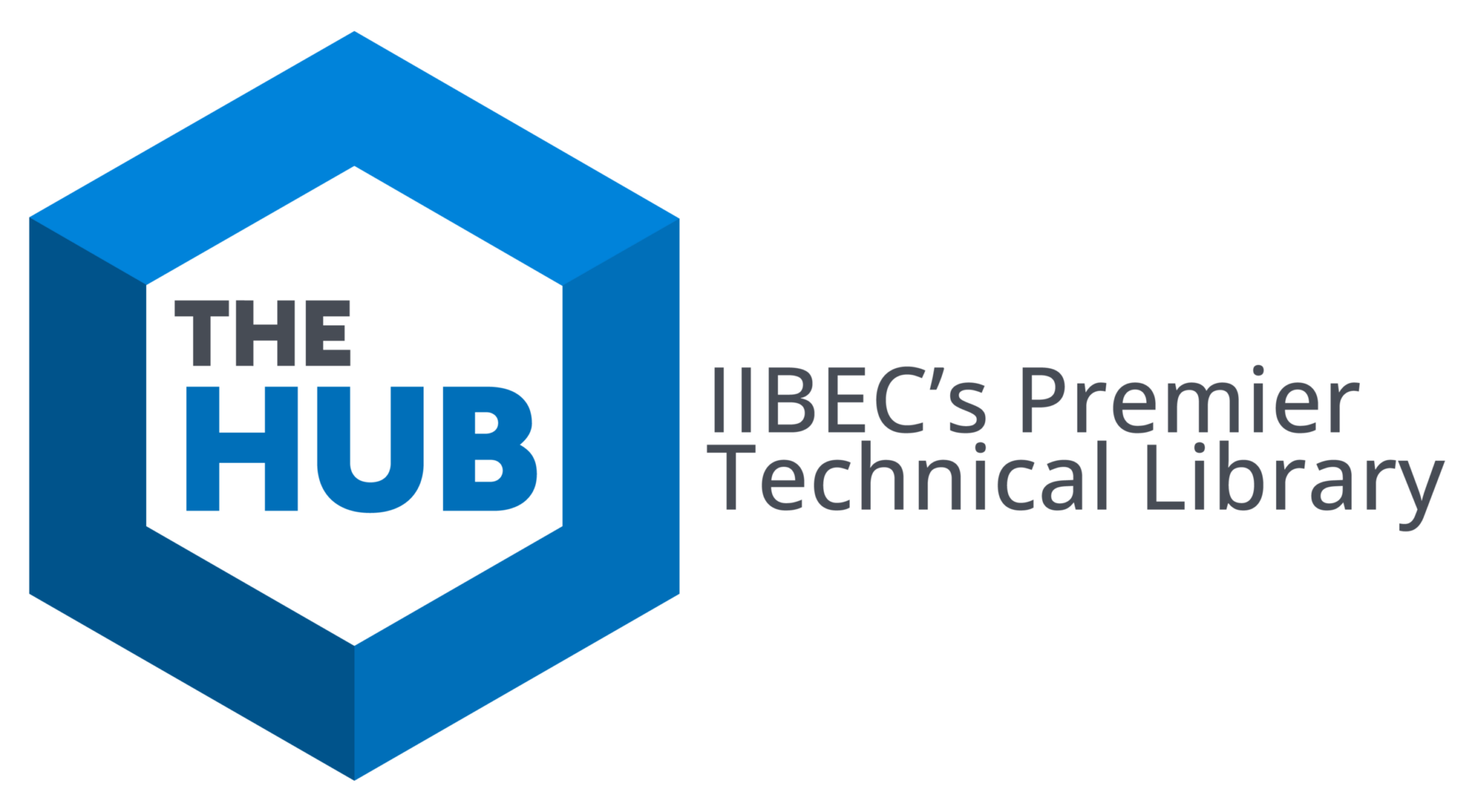 IIBEC The Hub Logo Grey Horizontal | IIBEC