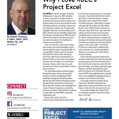 President's Messages | IIBEC