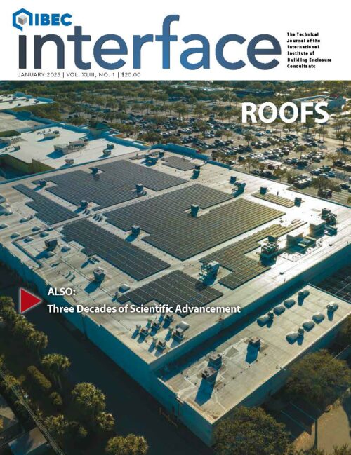 January 2025 IIBEC Interface | Theme: Roofs | IIBEC