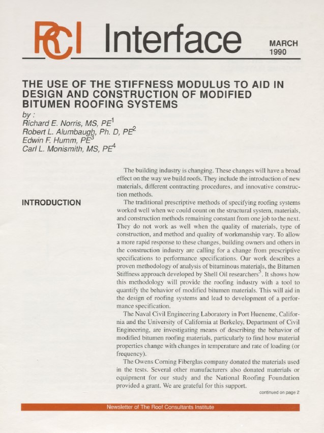 1990 03 Interface Newsletter | IIBEC