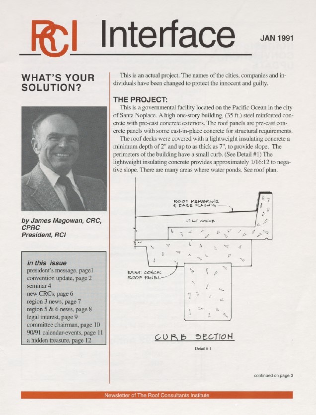 1991 01 Interface Newsletter | IIBEC