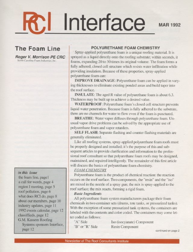 1992 03 Interface Newsletter | IIBEC