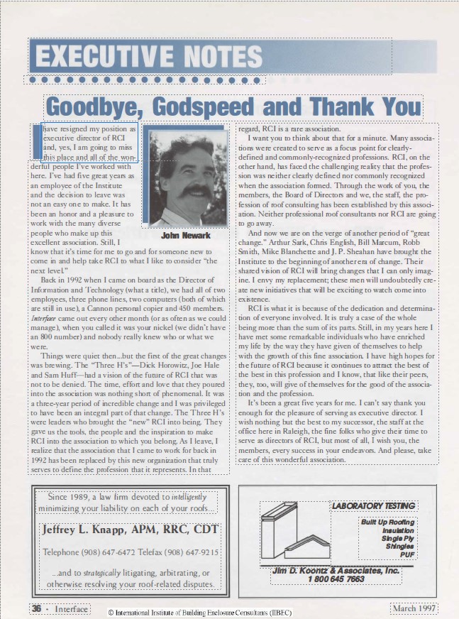 1997 03 Newark (2) | IIBEC