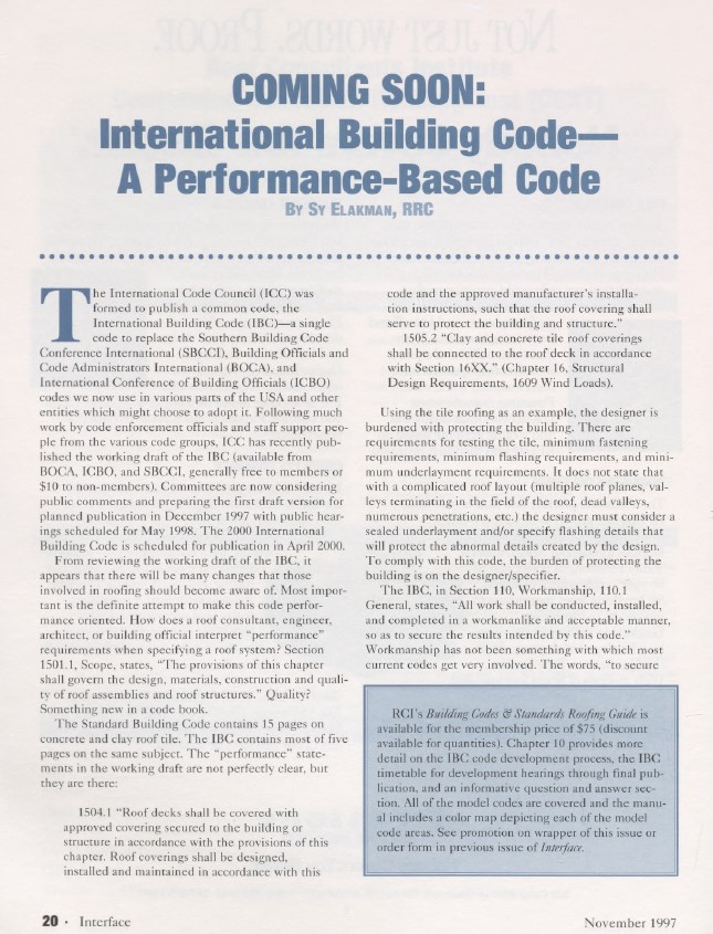 1997 11 Elakman | IIBEC