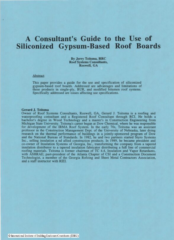 1998 (CONV) Teitsma | IIBEC