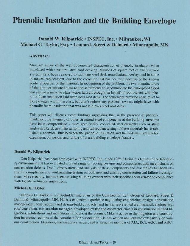 2004 (CONV) Kilpatrick, Taylor | IIBEC