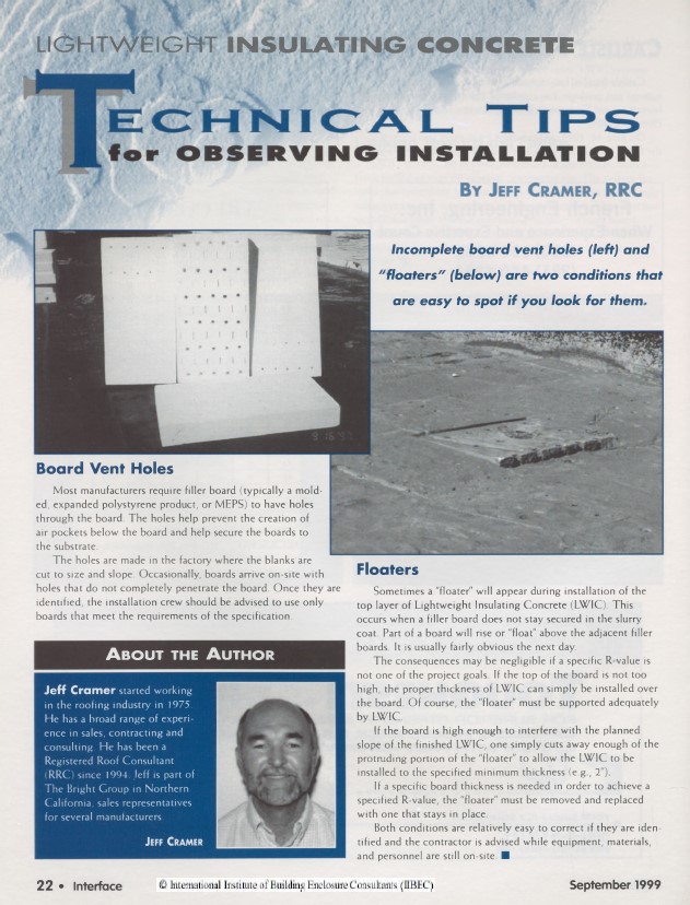 1999 09 Cramer | IIBEC