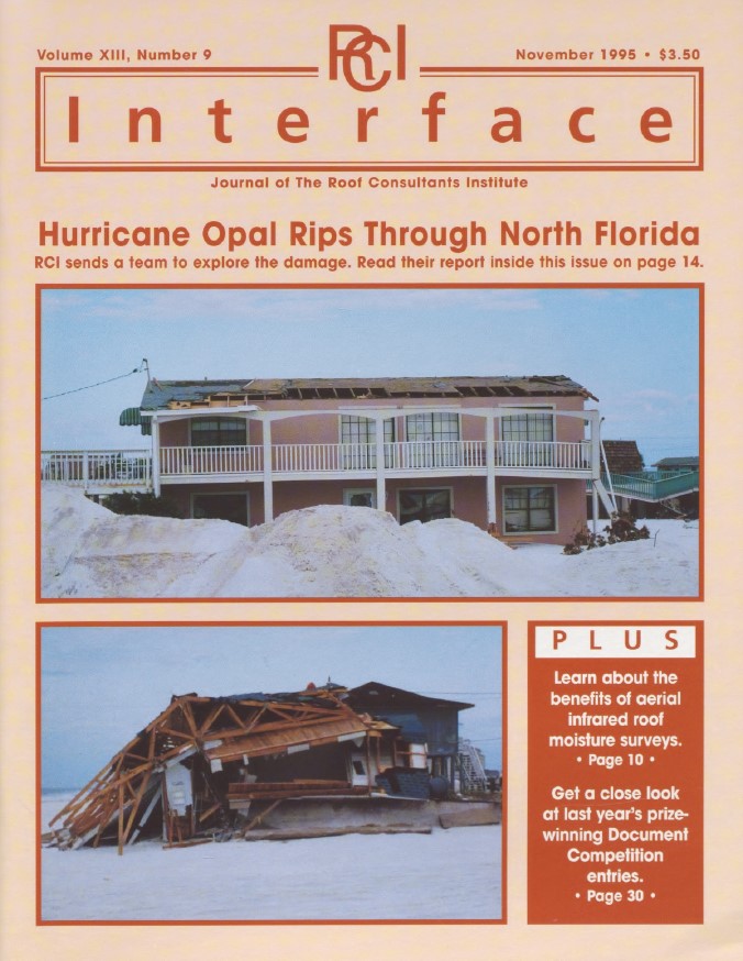 November 1995 Interface Cover | IIBEC