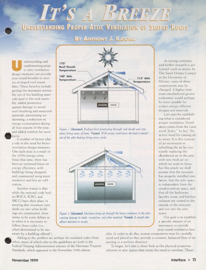 Attic Ventilation | IIBEC