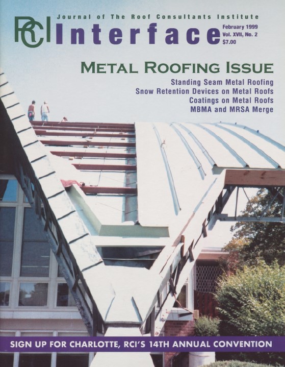 Feb 1999 Metal Roofing | IIBEC