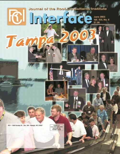 June 2003 IIBEC Interface | Theme: Tampa 2003 | IIBEC